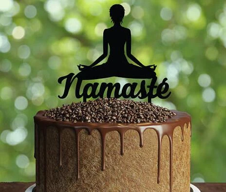 Yoga Cake Topper