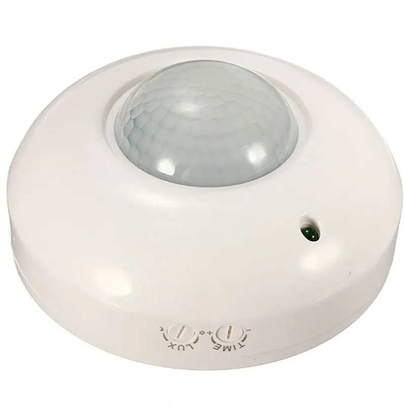 Sensor de movimento automático de 360 graus, de alta sensibilidade, 220 ...