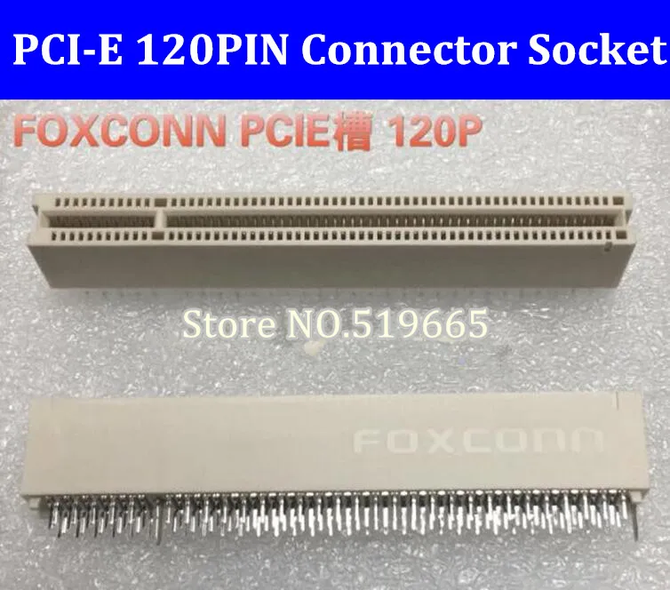 Foxconnのpci e 120PINコネクタスロットソケット120ピンpcieソケット|パソコン ケーブル & コネクタ ...