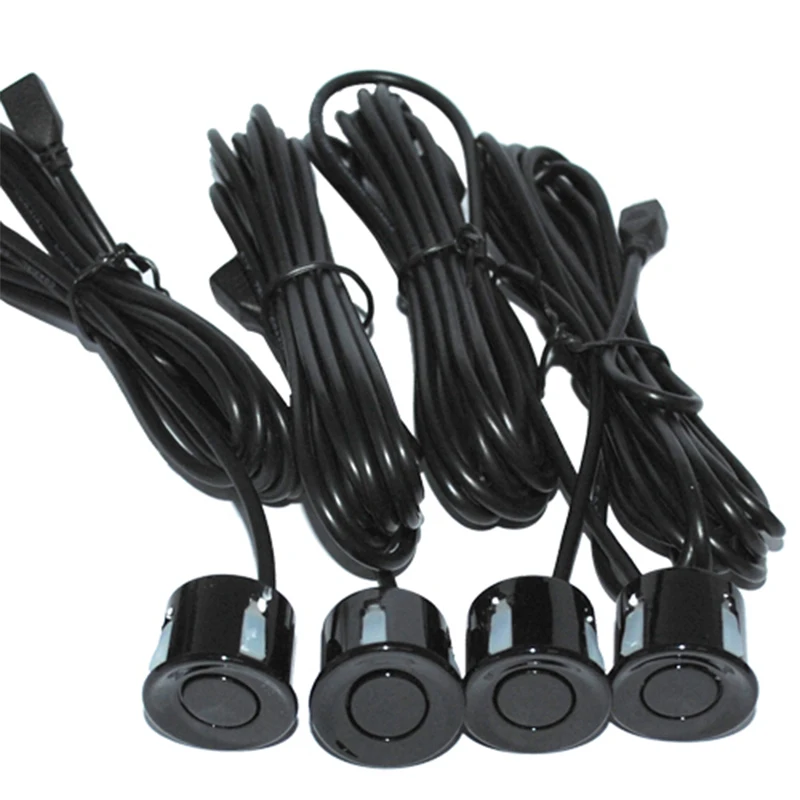 12V LED Car Parking Sensor Monitor Auto Reverse Backup Radar Detector ...