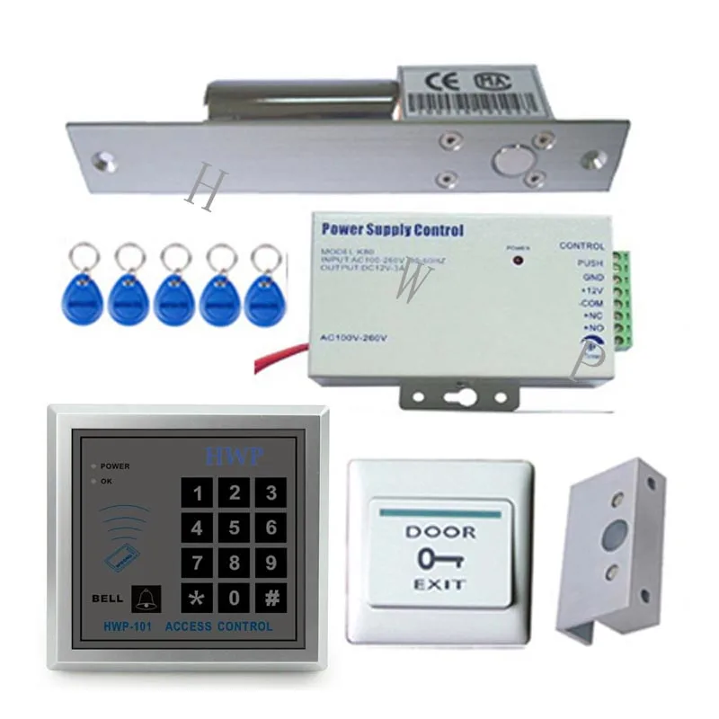 Single glass doors access control Keypad kits RFID 125KHZ-in Access ...