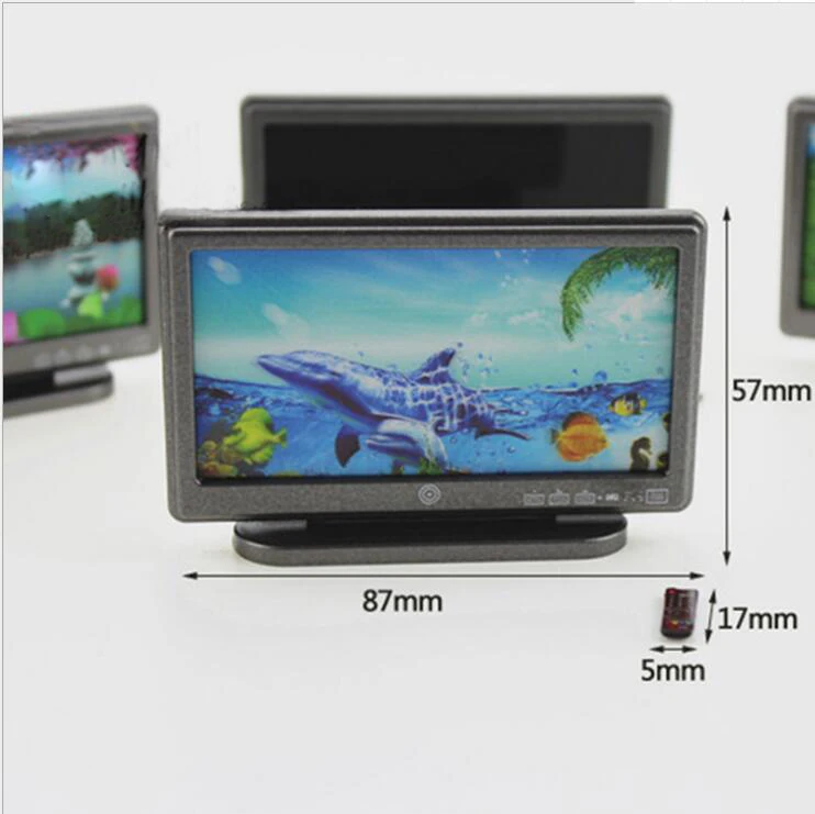 original-for-barbie-tv-mini-furniture-House-goods-accessories-for-doll ...