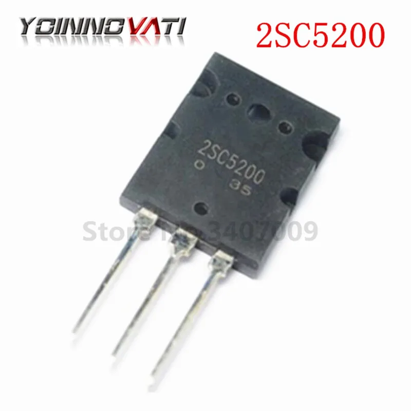 50PCS/lot 2SC5200 SC5200 TO-3PL 5200 Bipolar transistor bipolar ...