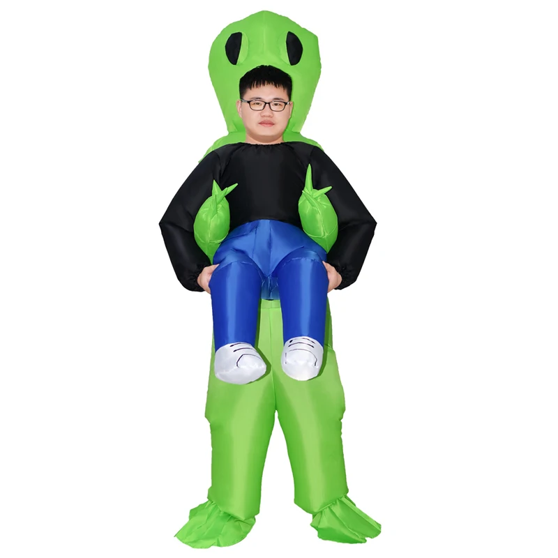 Adult Unisex Alien Inflatable Monster Costume Halloween Party Costume ...