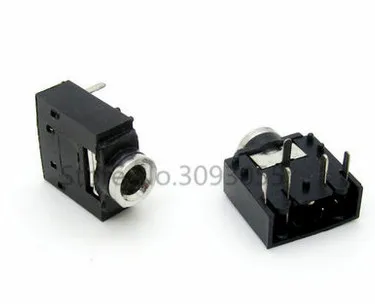 150Pcs PJ 307 PJ307 3.5mm Stereo Jack Socket Audio Jack Connector PCB ...