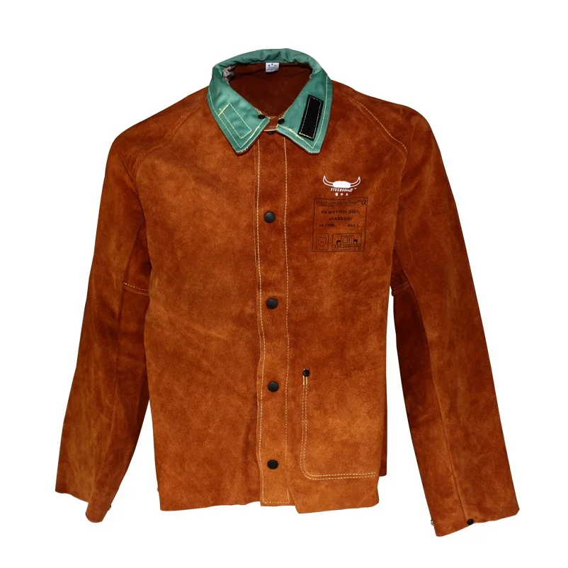 Leather Welder Apron Leather Welding Clothing Cow Split Leather Welding ...