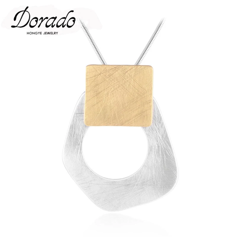 Dorado Bohemia Simple Square Hollow Irregular Geometric Necklaces ...