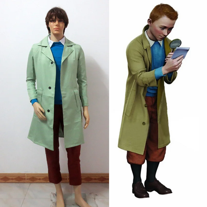 The Adventures Of Tintin Cosplay Tintin Cosplay Costume Any Size ...