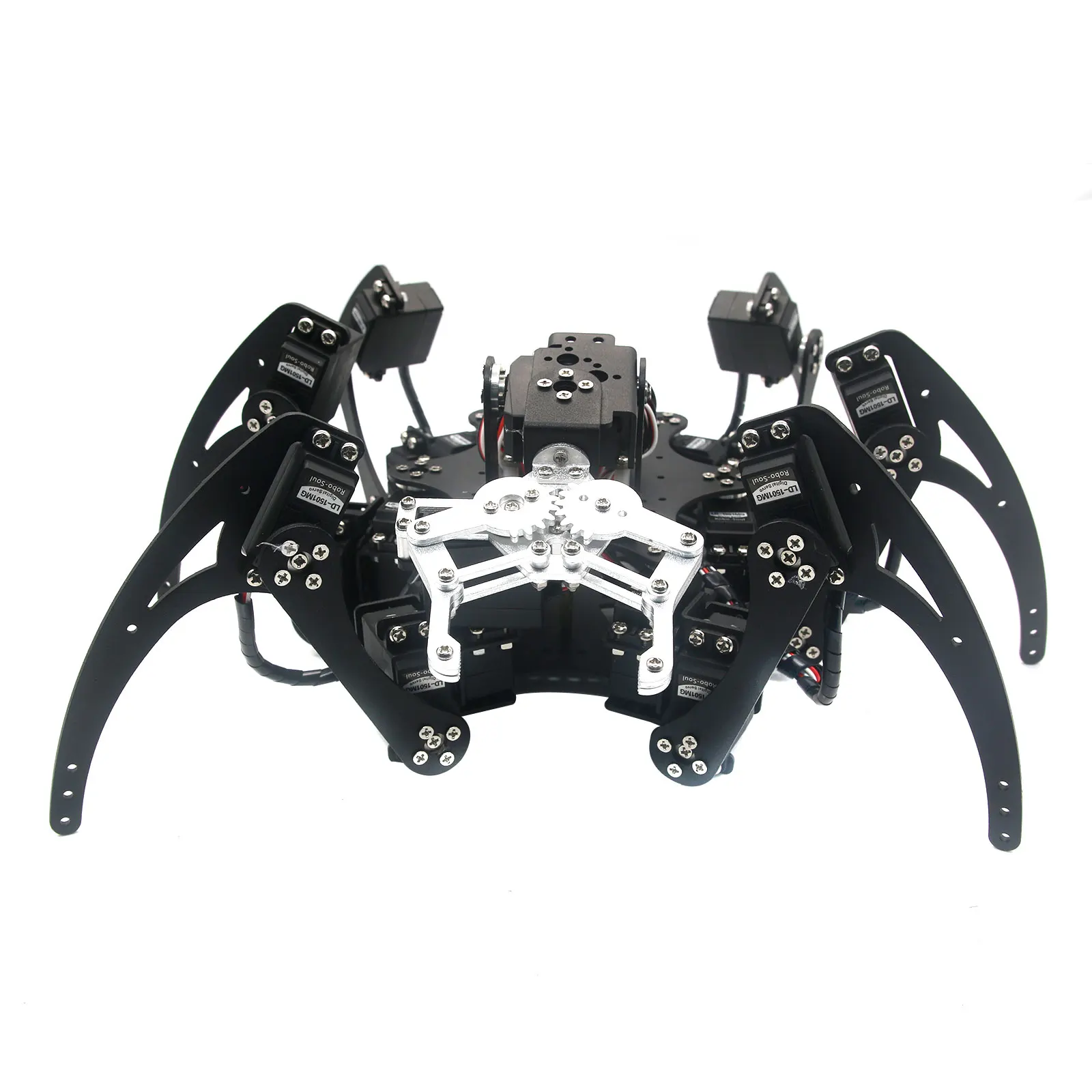 Assembled 20DOF Aluminium Hexapod Robotic Spider Six Legs Robot with ...