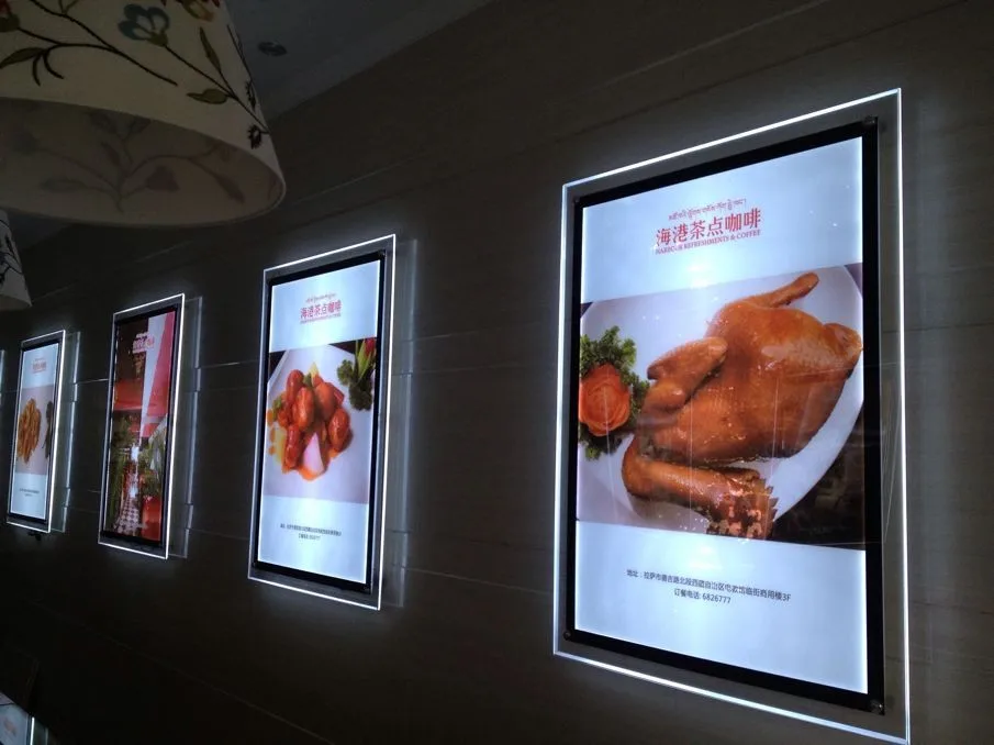 China Factory Custom Led Plexiglass Light Box / Lighting Acrylic ...