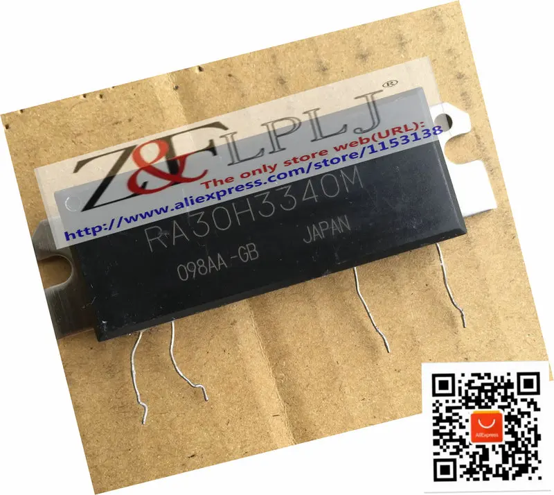 RA30H3340M-RA30H3340-330-400MHz-30W-12-5V-3-Stage-Amp-For-MOBILE-RADIO ...