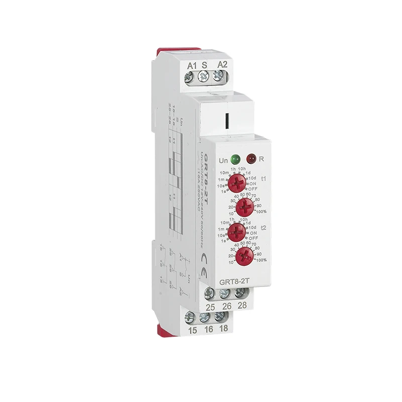 Multi Function Din Rail Double Delay Time Relay 16a Industrial Control Auto Timer Relays Time