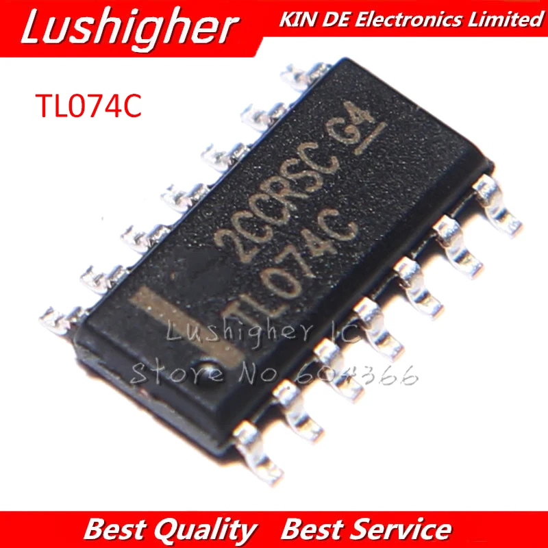 100PCS TL074CDT SOP14 TL074 SOP TL074C SMD 074C TL074CD|Integrated ...