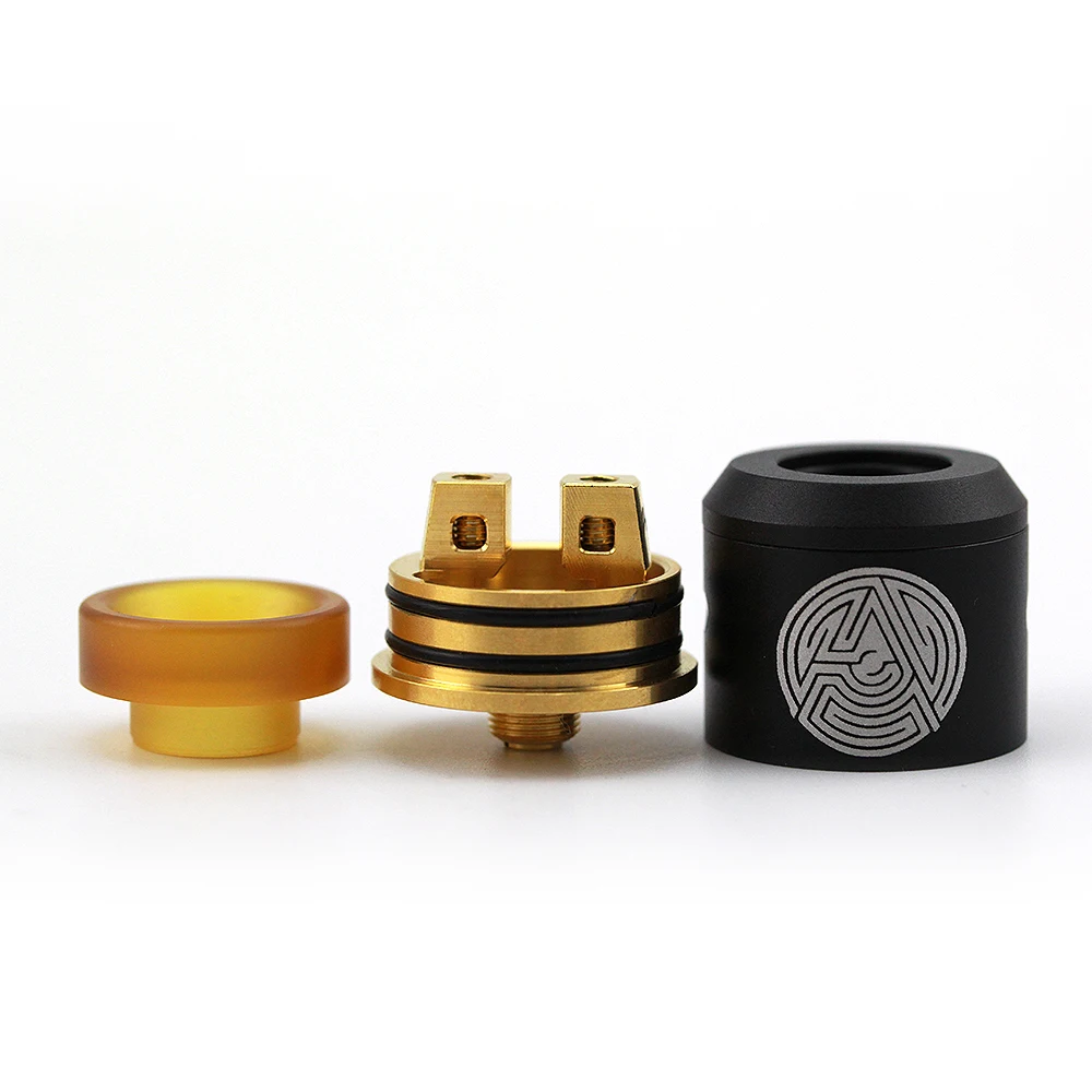 Original Advken Artha RDA 24mm Diameter Tank Dual-post Design & Gold ...