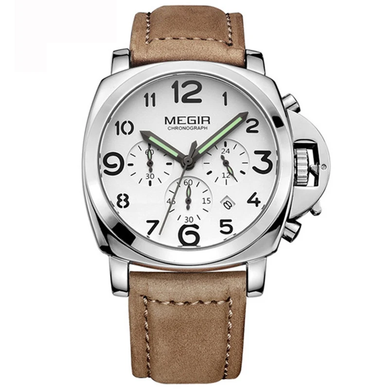 Megir Big Face Watch Men Luxury Brand Men s Wrist Watch Relogios Megir Big Face Watch Men Luxury Brand Men s Wrist Watch Relogios