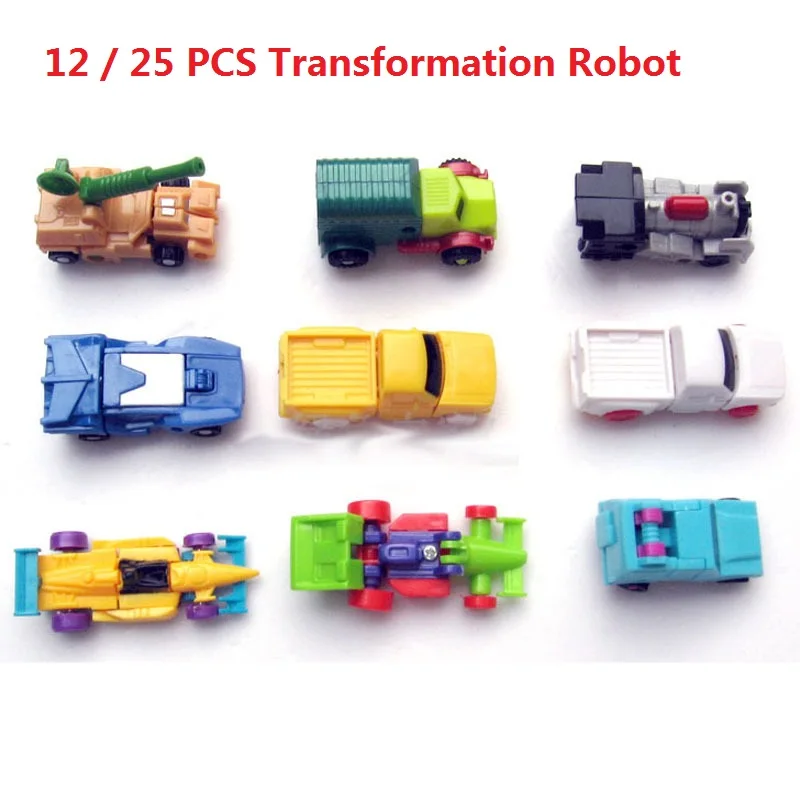 5 PCS / Set 크리 에이 티브 귀여운 변환 음식 로봇 칩 햄버거 아이스크림 퍼즐 아이들 장난감 인형 그림 패키지와 함께