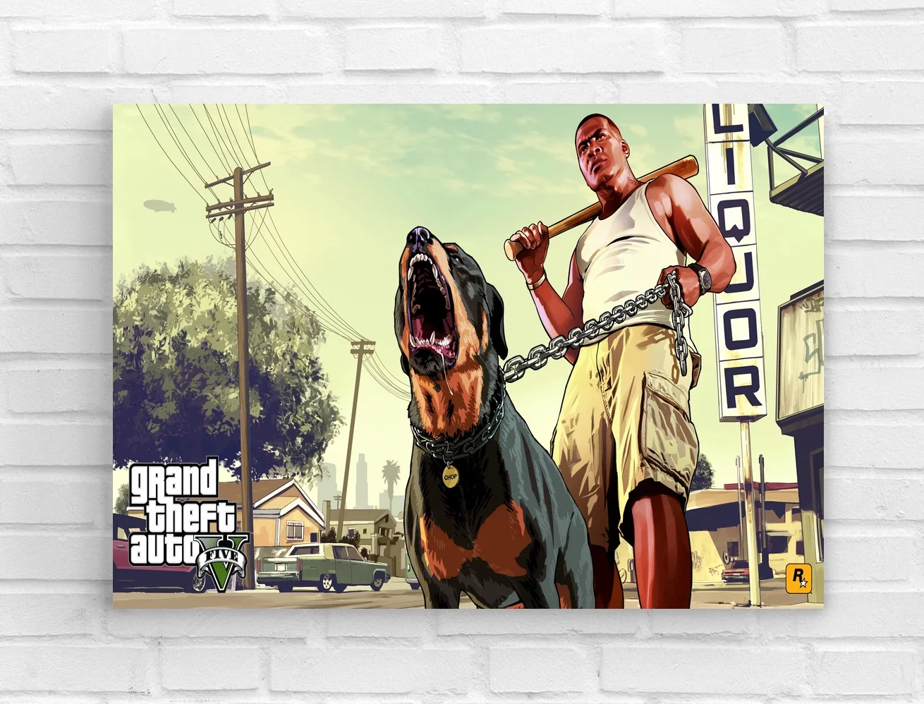 Grand Theft Auto V Art Silk Print Fabric Poster Game Hot GTA 5 Images ...