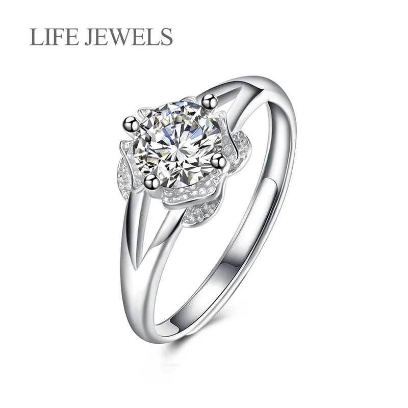 Authentic100% 925 Sterling Silver Austrian Zircon Rings Charm l Women ...