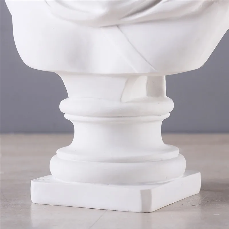 Apollo Head Portraits Bust Gypsum Greek Mythology Adelos Statue Home ...