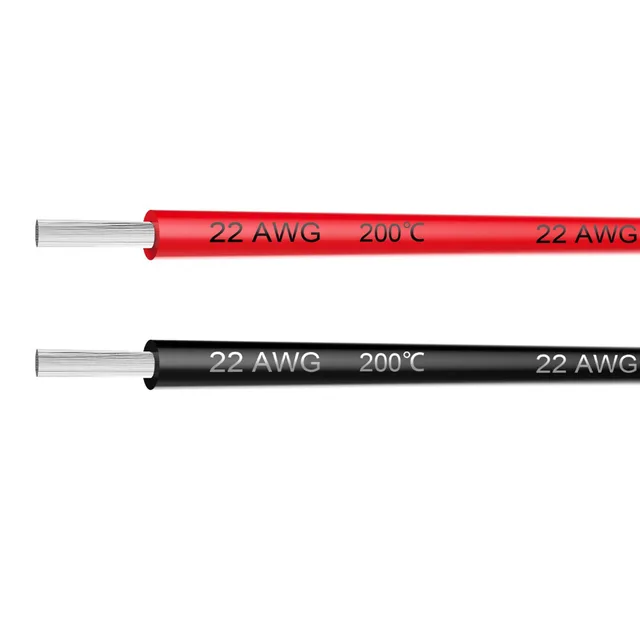 Electrical Wire 22 AWG 22 Gauge Silicone Wire Hook Up wire Cable 20 ...