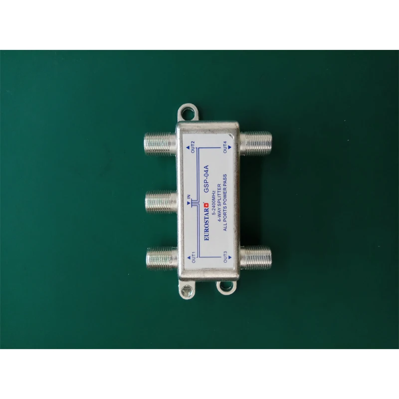 4 WAY SPLITTER สำหรับ RG6 RG59 RG8 RG11 สาย COAXIAL|เครื่องรับสัญญาณของ ...