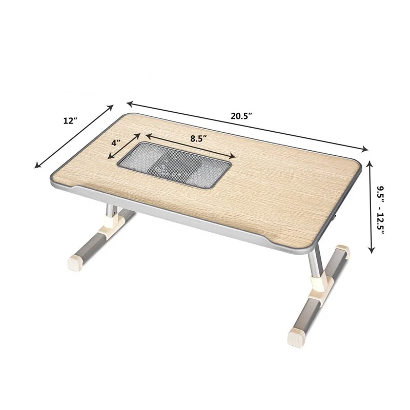 Portable Height And Surface Adjustable Folding Laptop Computer Table ...