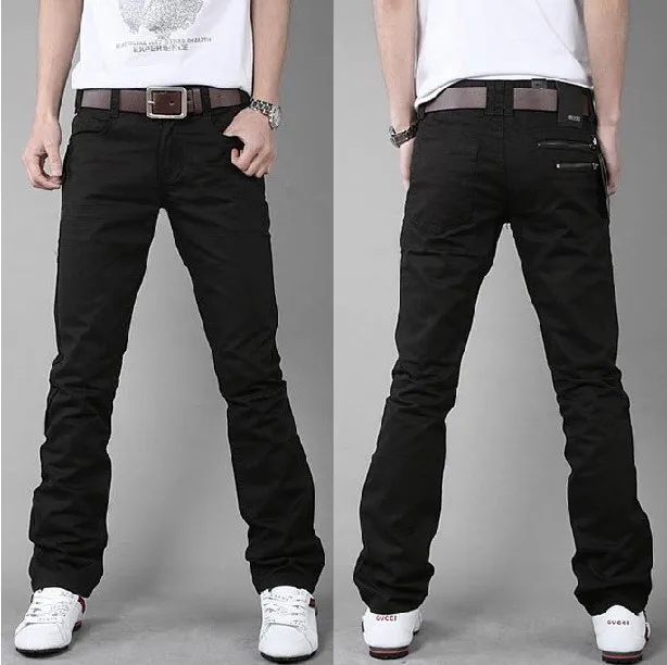 Special 2016 New Double Zipper Fashion Leisure Men's Casual Pants|pants ...