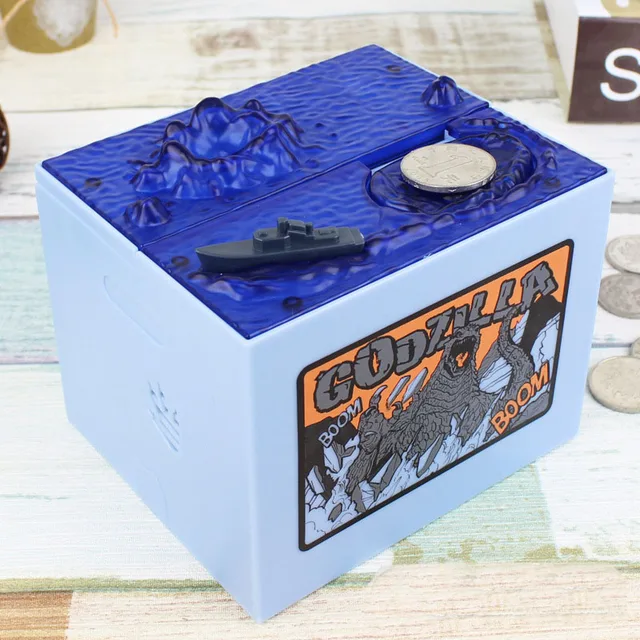 2017 Funny Godzilla Musical Sound LED Lights Monster Movie Electronic ...