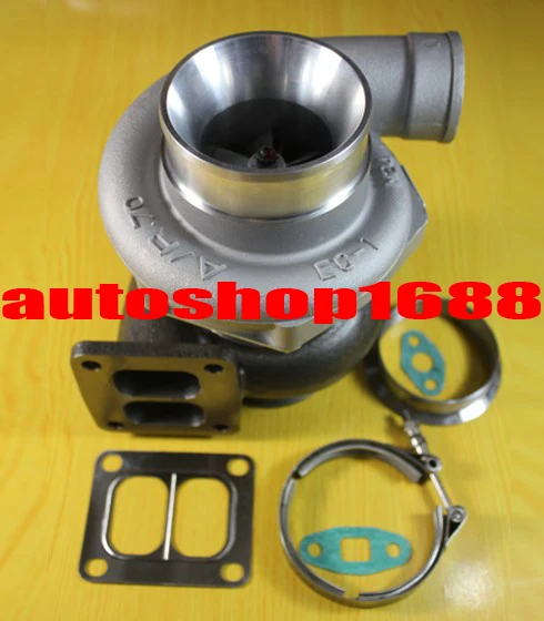 T70 T04Z-1 compressor a/r .70 a/r.84 water and oil cooled T4 twin ...