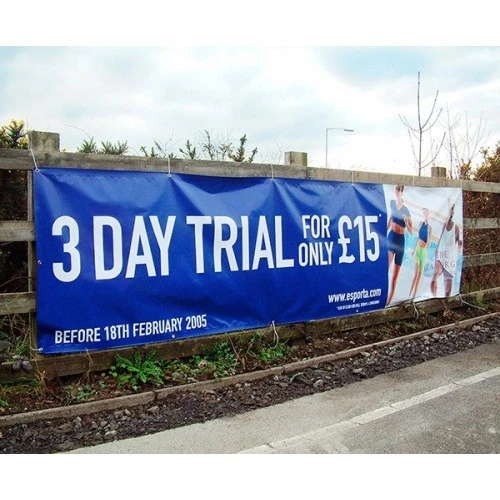 Size:4x6ft Custom Outdoor Banner, Indoor Banner Full Colour Vinyl ...