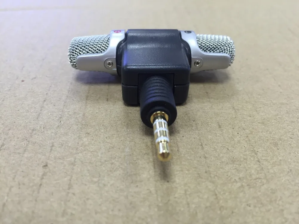 Professional External Microphone Dual Wireless Mic Recording Cellphone ...