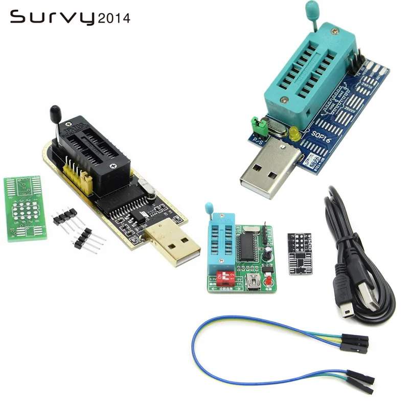 Bios Board MX25L6405 W25Q64 USB Programmer LCD Burner CH341A Progammer ...