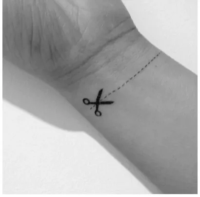 Small Scissor Tattoos