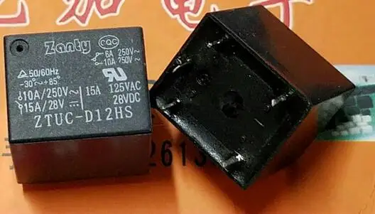 Relé ZTUC D12HS ZTUCD12HS 12VDC DIP5, 20 unids/lote|12vdc relay|relay ...
