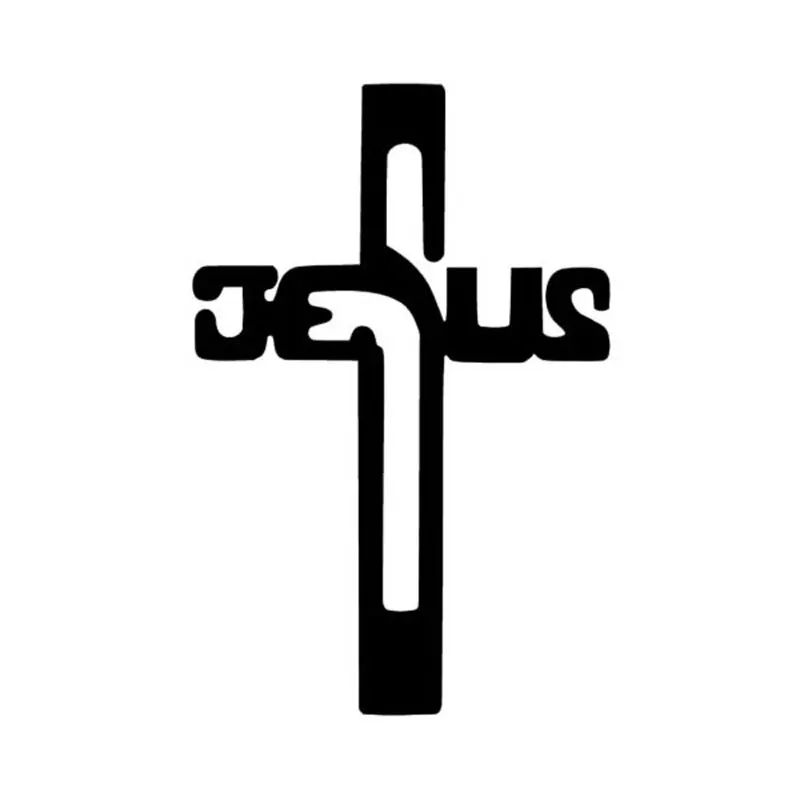 Jesus On Cross Stencil