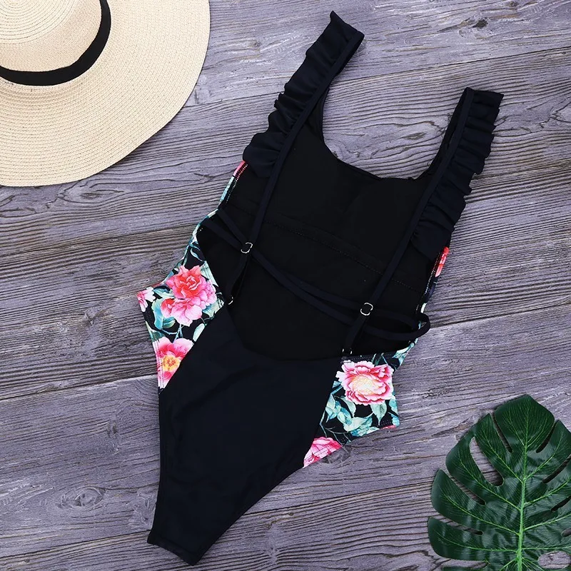 Minimalism Le 2019 Sexy One Piece Swimsuit Lace Bathing Suits Backless ...
