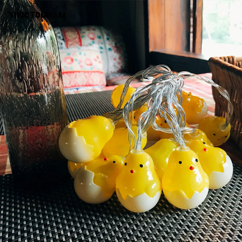 YINGTOUMAN Small Durk Chicken Type Plugs LED Lamp String Lights ...
