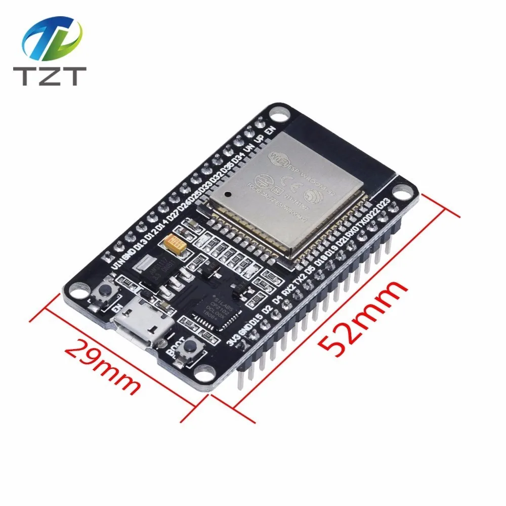 ESP 32S ESP WROOM 32 ESP32 ESP 32 Bluetooth and WIFI Dual Core CPU with ...