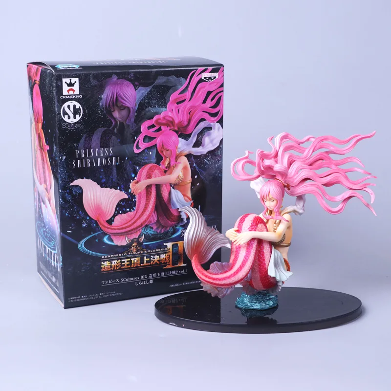 16cm Anime One Piece Princess Shirahoshi Pvc Figure Collectible Model