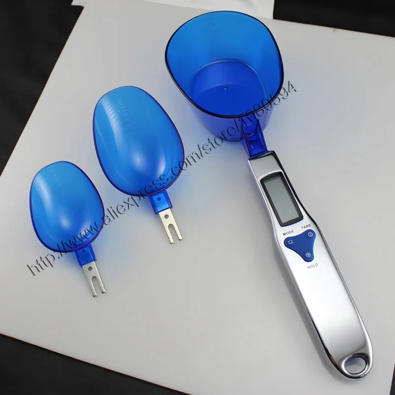 500g/0.1g LED Lab Electronic Measuring/scale Spoon with Three Capacity ...