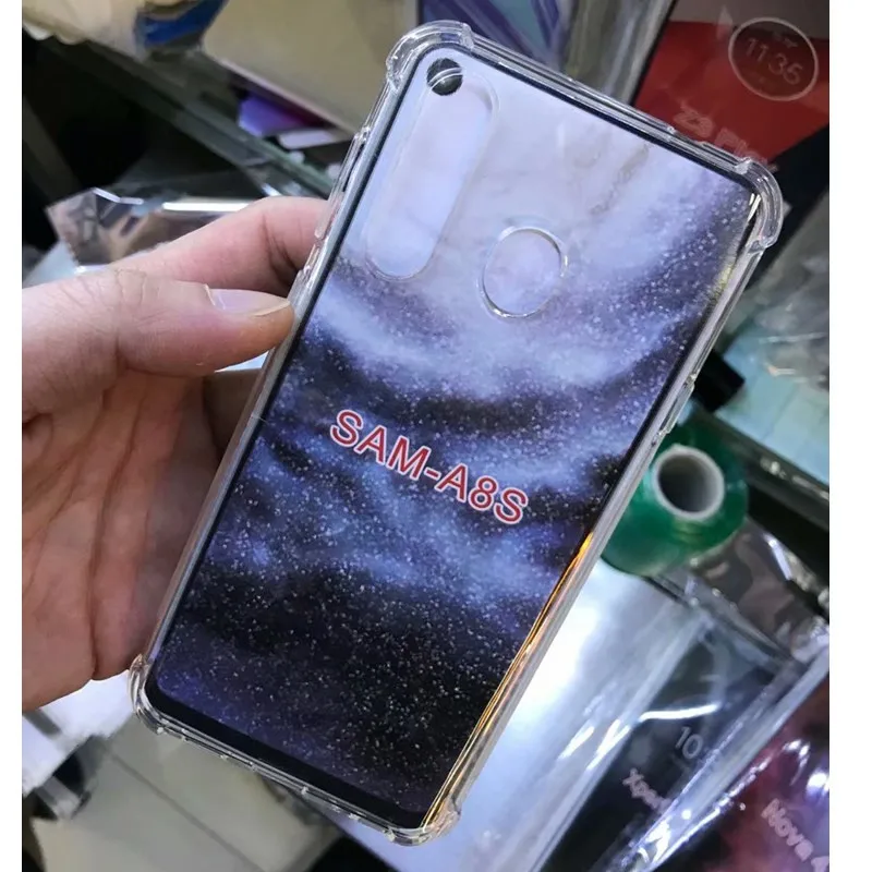 50 шт./лот антидетонационных Ударопрочный Мягкий термополиуретановый прозрачный силиконовый ...