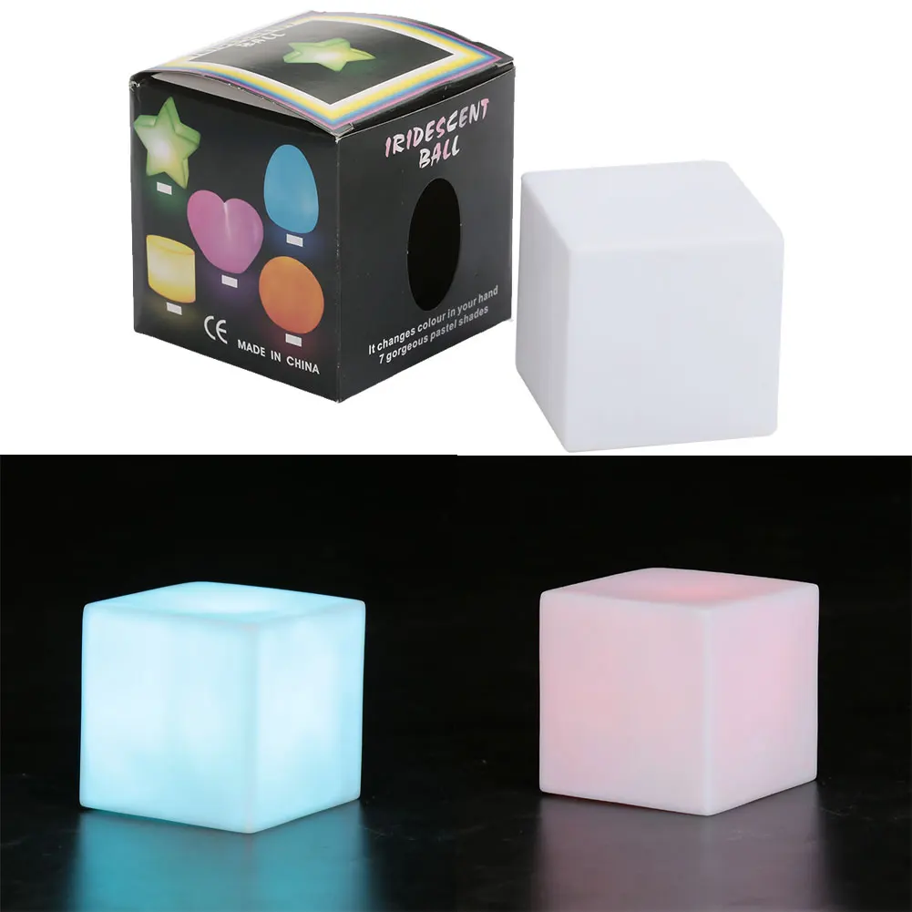 Colorful Cube Night Light Lamp Home Indoor Xmas Christmas Decor ...