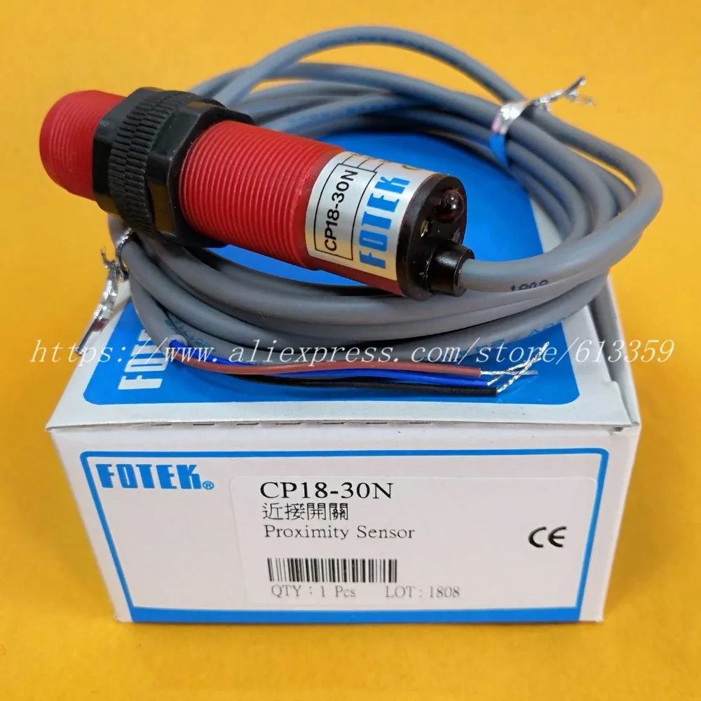 CP18-30N CP18-30NB FOTEK M18 NPN Cylindrical Capacitive Proximity ...