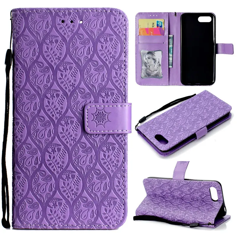 Huawei Honor10 Lite Case Funda Huawei Honor 10 COL A29 Case Flip Cover ...