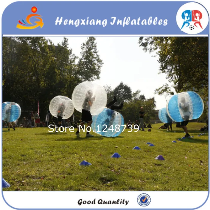 Free shipping 1.5m Inflatable Bubble Football Suit/Body Zorb Ball ...