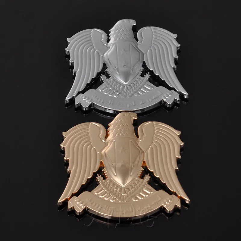 3D-Metall-Adler-Logo-Auto-Aufkleber-Seite-Emblem-Auto-Stamm-Abzeichen ...