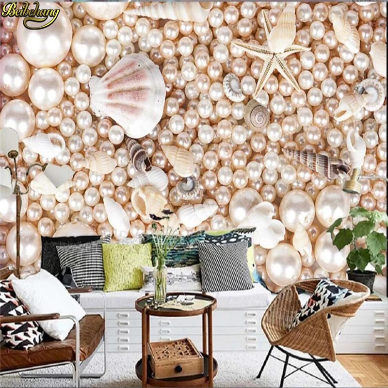 Pearl In Shell Wallpaper