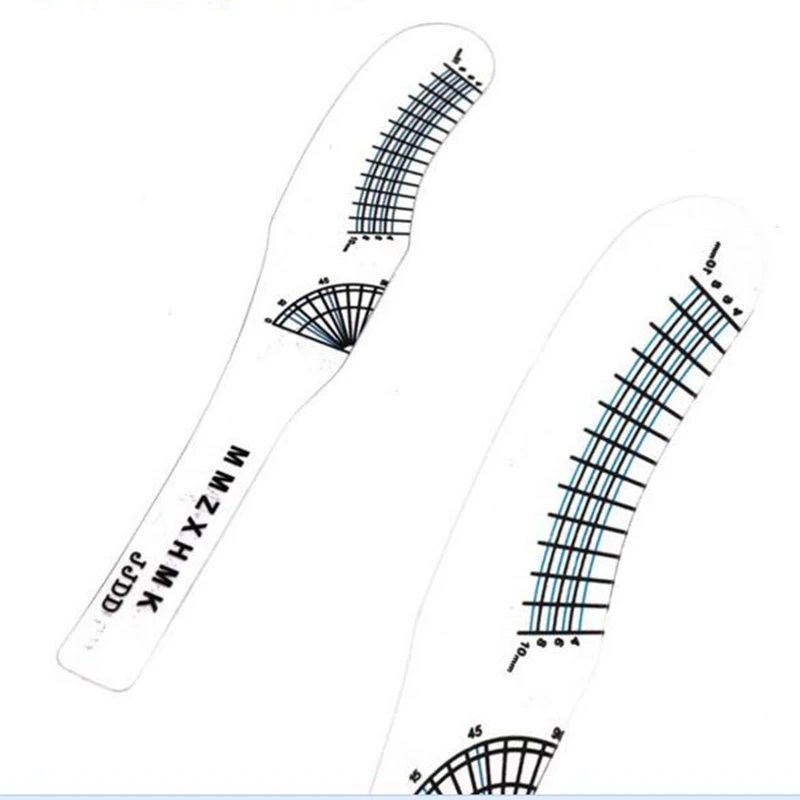 New produc5pcs Professional Eyelash Ruler measure eyelashes length and ...