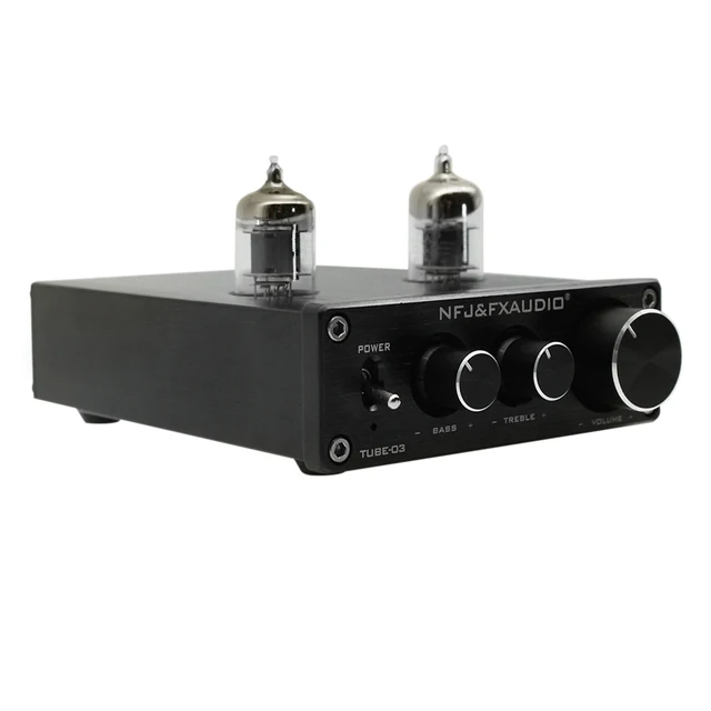 FX-AUDIO TUBE-03 HiFi Audio Preamplifier 6K4 Vacuum Tube Amplifier ...