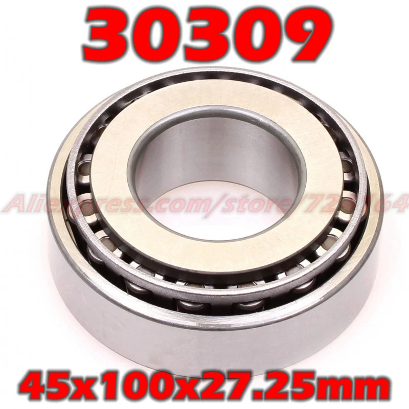 45x100x27.25 Mm Tapered Roller Bearings 30309 7309e Hr30309j 30309jr ...